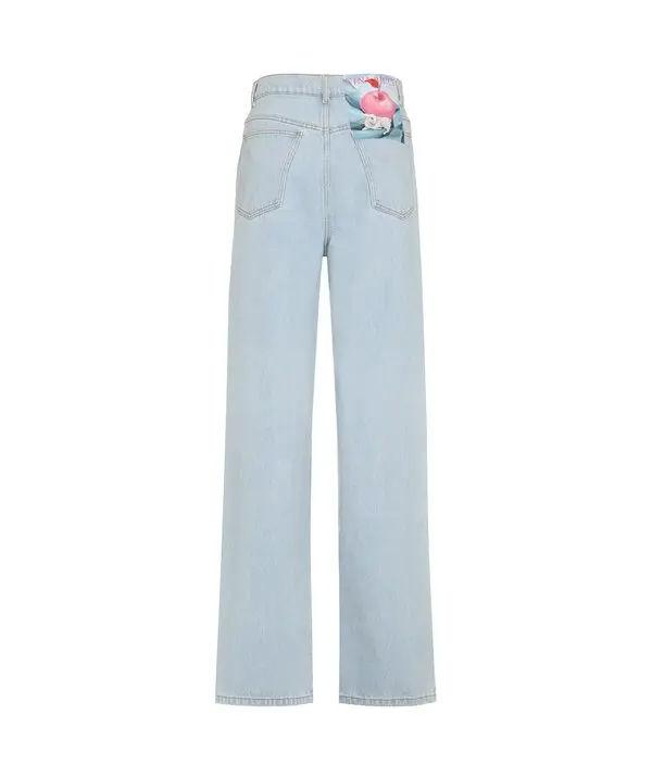Nina Ricci Logo-patch High-rise Boyfriend Jeans
