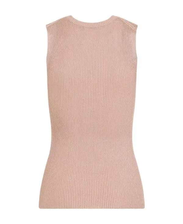 Fabiana Filippi Ribbed Crewneck Tank Top
