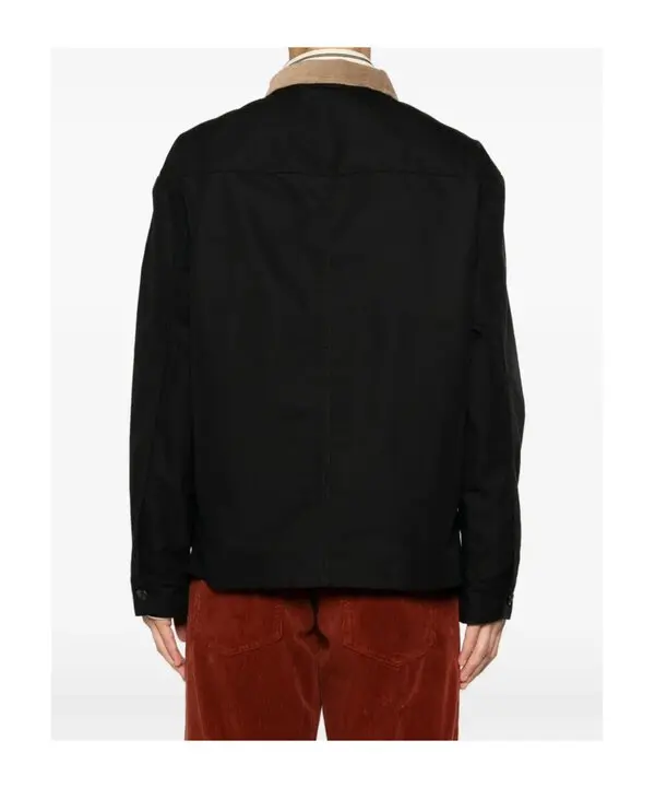 Marni Contrast-collar Patch-pocket Jacket