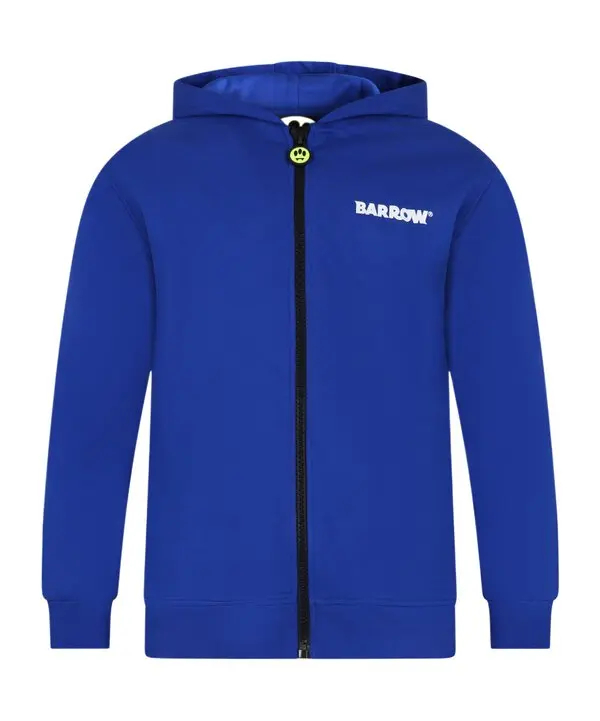 BARROW Logo-print Zip Hoodie