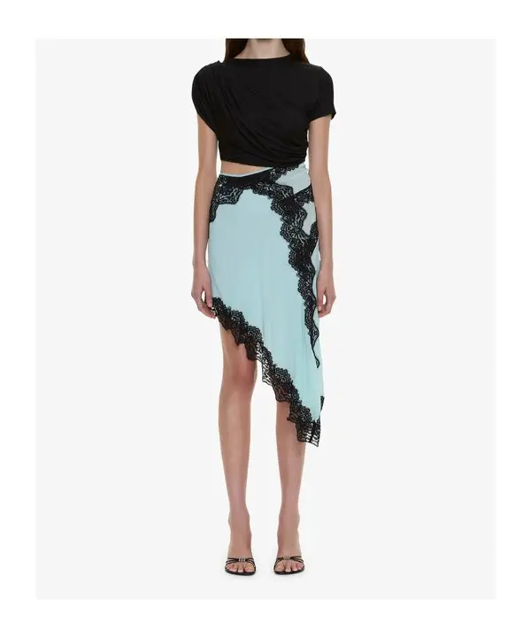 Christopher Esber Verve Twisted Tee Mini Dress