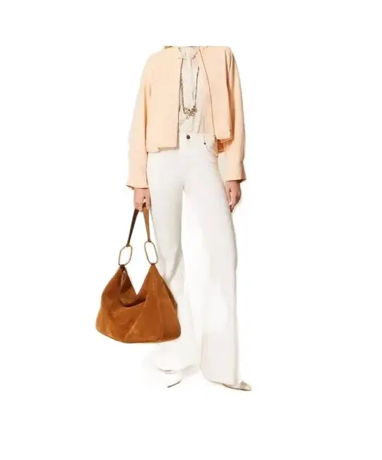 TWINSET Kimono-sleeve Bomber Jacket
