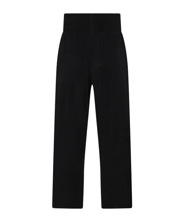 Dkny Logo Appliqué Pleated Trousers