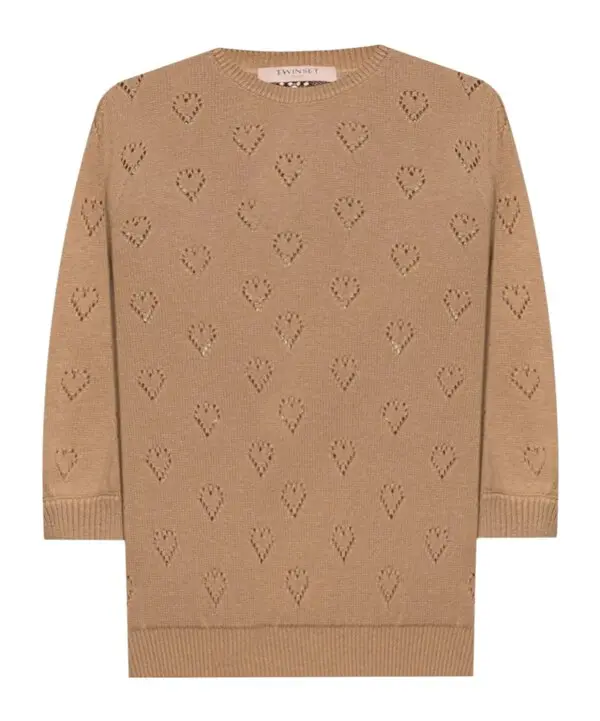 TWINSET Crew-neck Knit Top