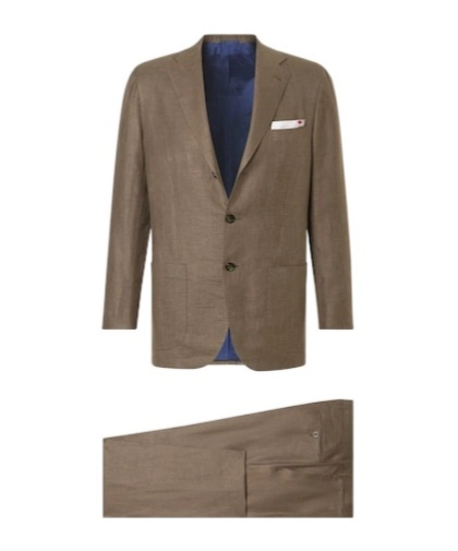 Kiton Logo Suit Set
