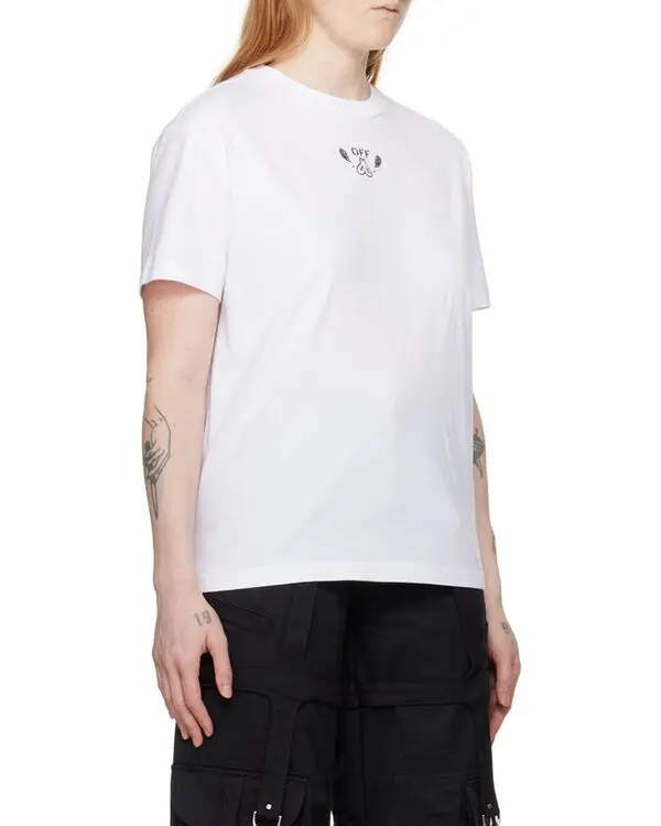 Off-White Arrow-embroidered Crewneck T-shirt