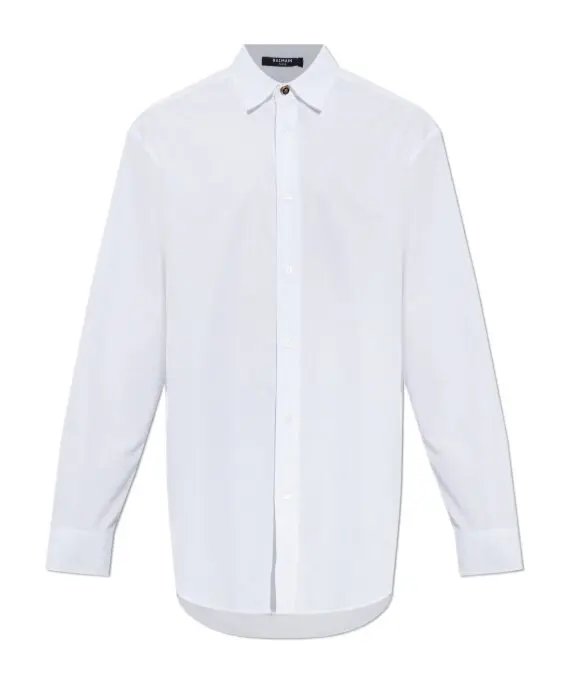 Balmain Long-sleeved Shirt - White