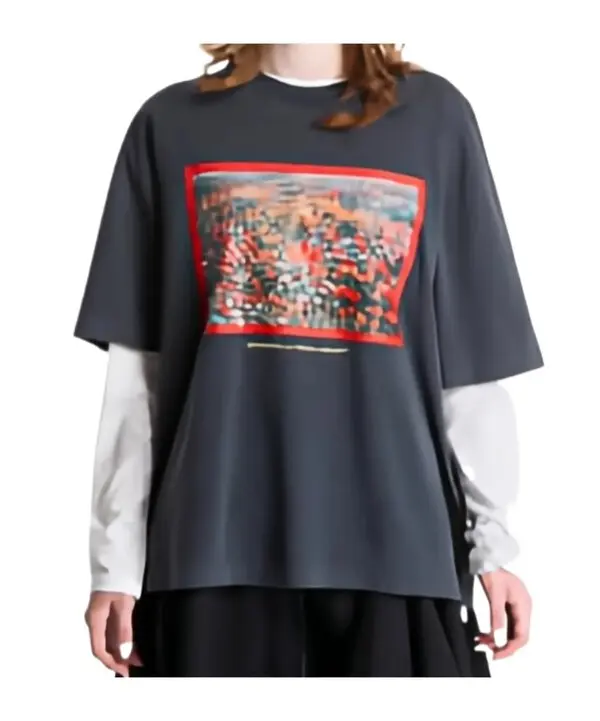 Off-White Graphic-print T-shirt - Grey