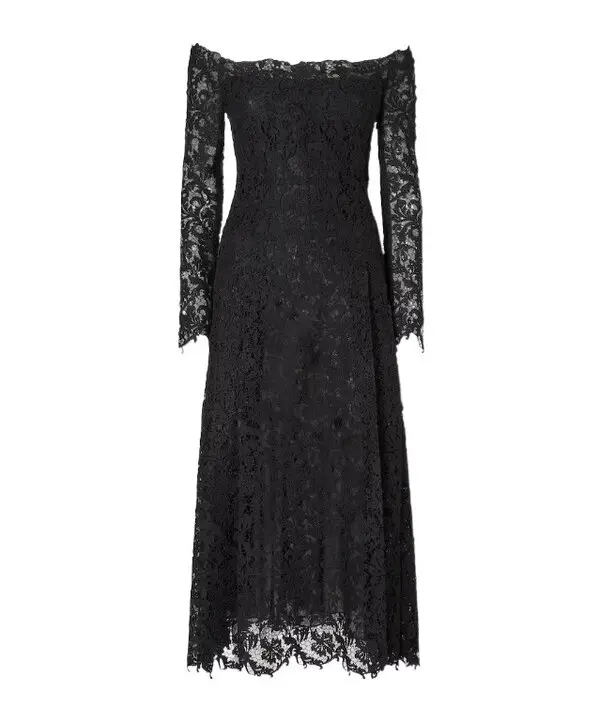Fendi Macramé Lace Dress