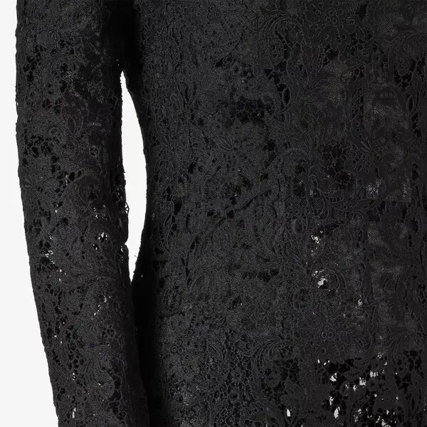 Fendi Macramé Lace Dress