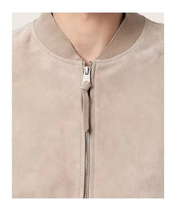ALLSAINTS Long-sleeve Leather Bomber Jacket