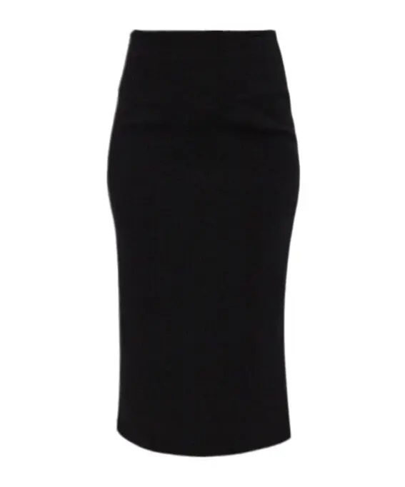 Max Mara Slit Midi Skirt