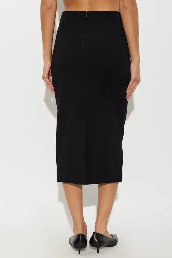 Max Mara Slit Midi Skirt