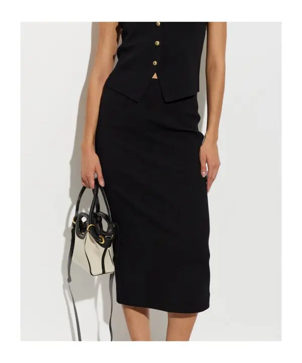 Max Mara Slit Midi Skirt