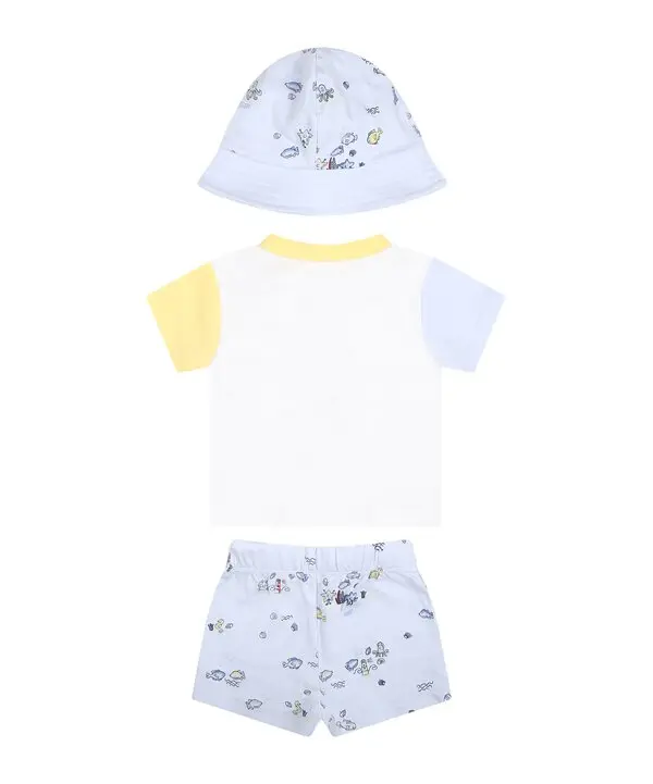Kenzo Graphic-print Organic Cotton Short Set