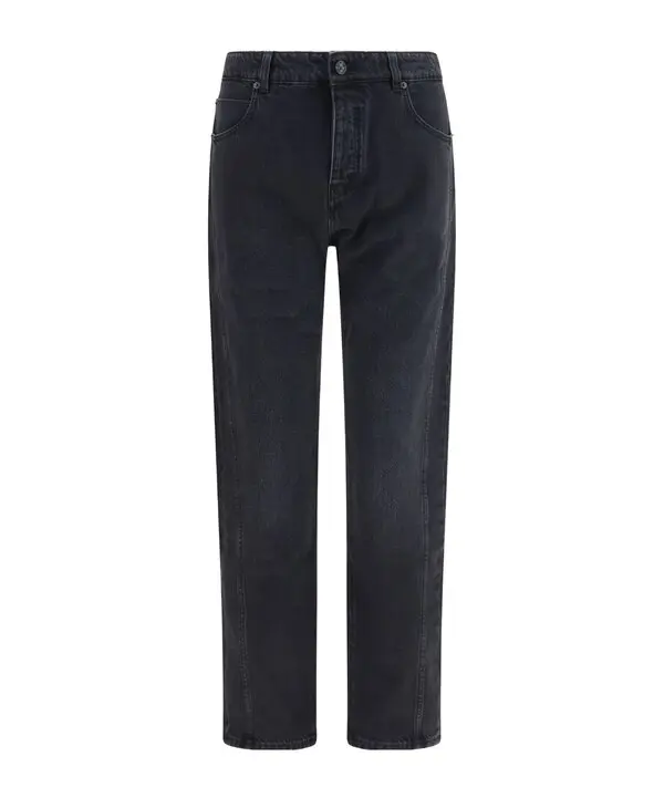 Balmain Straight-leg Denim Jeans