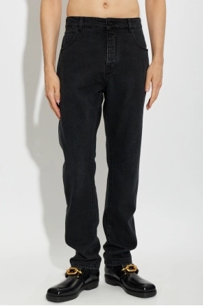 Balmain Straight-leg Denim Jeans