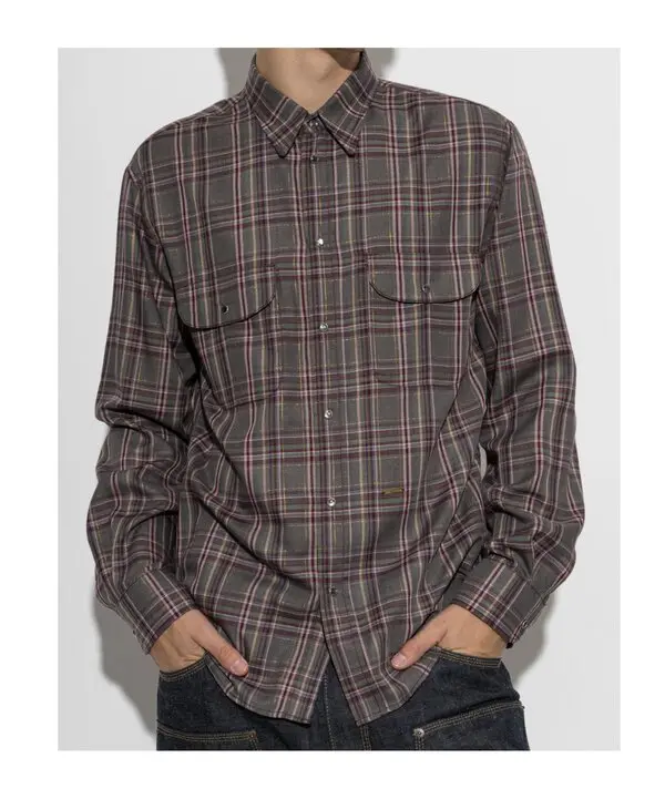 Dsquared2 Collared Long-sleeved Shirt