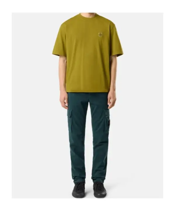 Stone Island Regular-fit T-shirt With Compass Patch