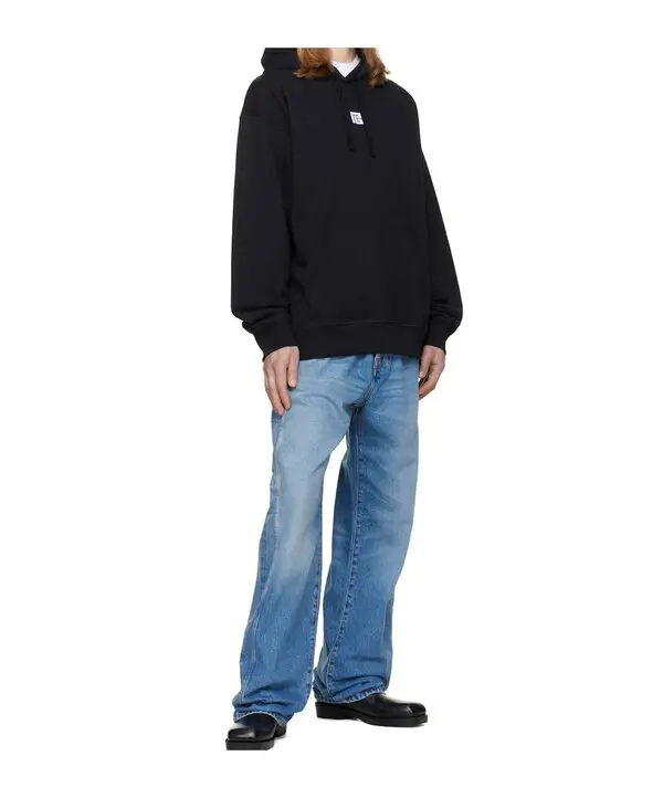 Balmain Long-sleeve Hooded Sweatshirt
