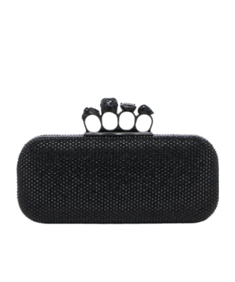 Alexander McQueen Long Knuckle Clutch