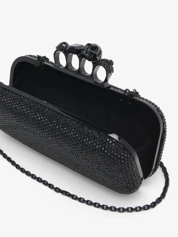 Alexander McQueen Long Knuckle Clutch