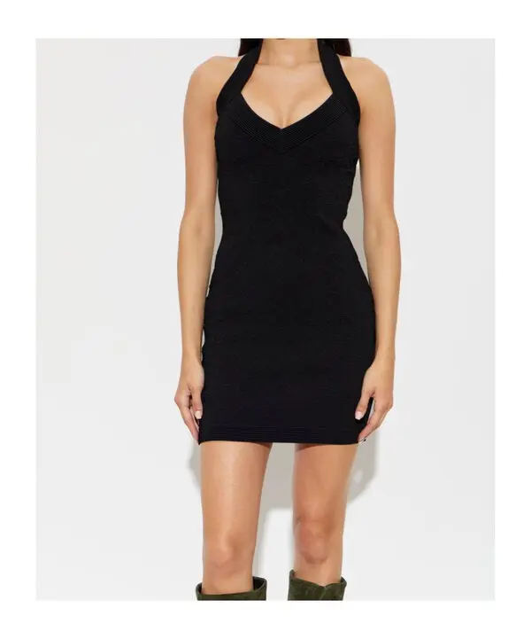 Balmain Halter Neck Dress
