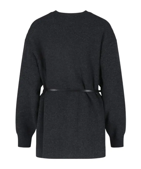 Alexander Wang Belted Cardigan - Black