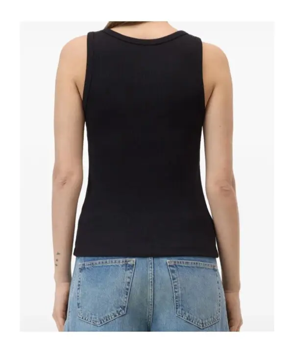Closed Ribbed Tank Top
