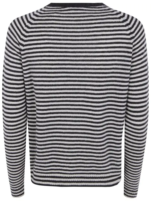 BASERANGE Striped Long-sleeved Knitwear