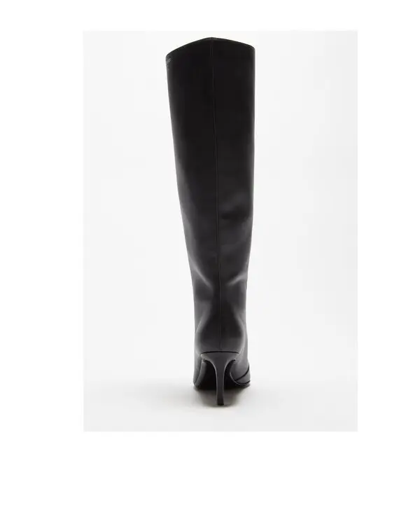 Acne Studios Logo Debossed High Heel Boots