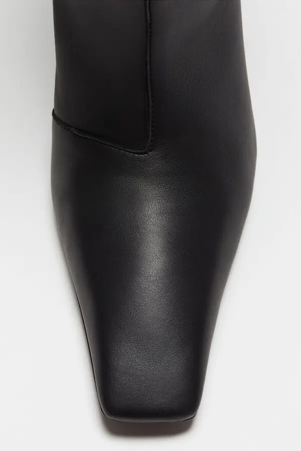 Acne Studios Logo Debossed High Heel Boots