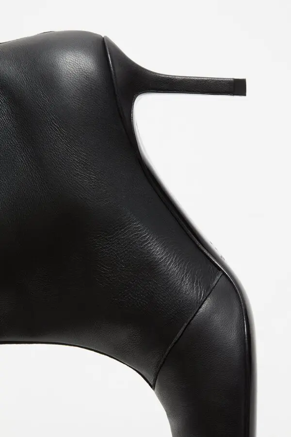 Acne Studios Logo Debossed High Heel Boots