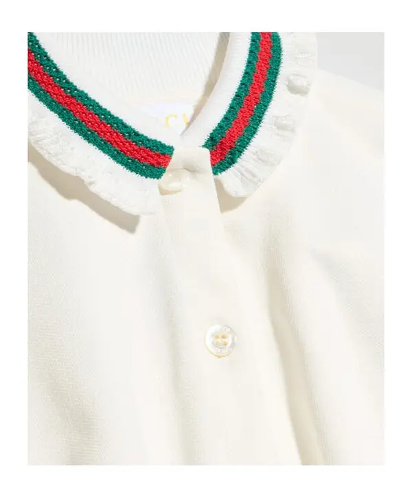 Gucci Technical Jersey Dress With Web Detail