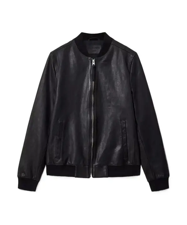 ALLSAINTS Zip-up Leather Bomber Jacket