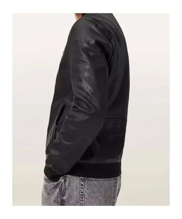ALLSAINTS Zip-up Leather Bomber Jacket