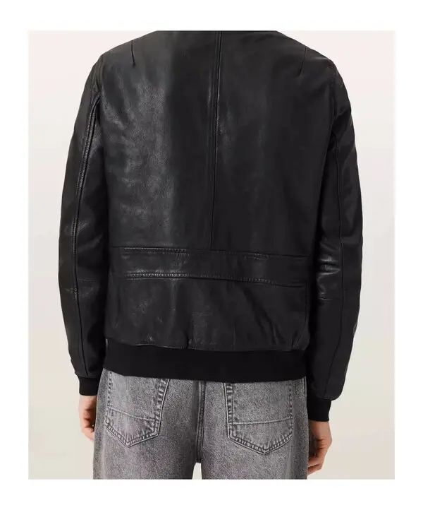 ALLSAINTS Zip-up Leather Bomber Jacket