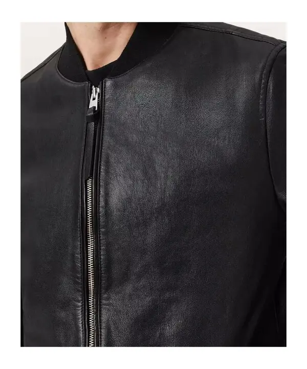 ALLSAINTS Zip-up Leather Bomber Jacket