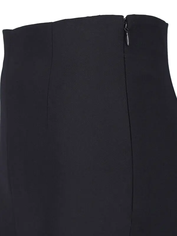 MAISON MARGIELA Straight Maxi Skirt With Back Slit