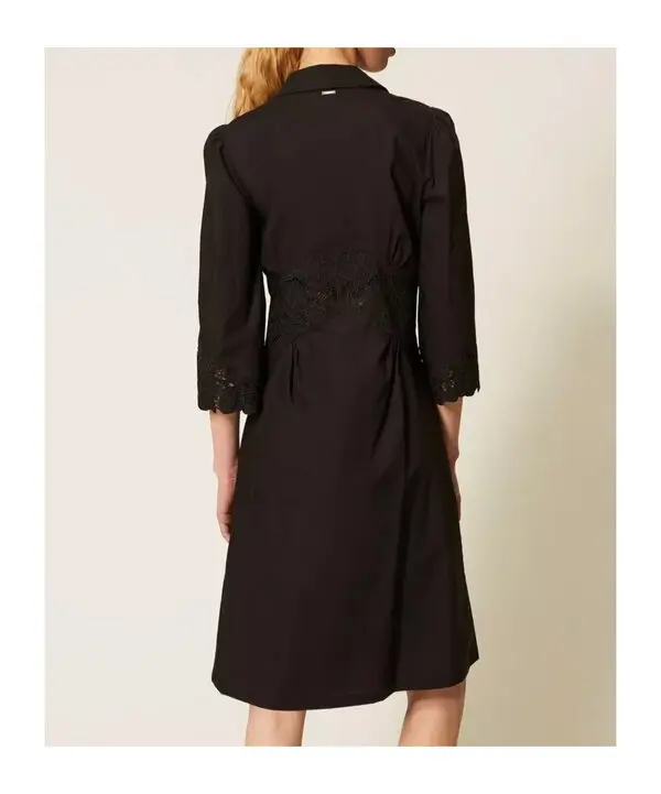 TWINSET Lace Midi Dress