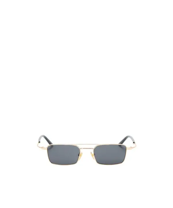 Gucci Rectangle Frame Sunglasses - Gray