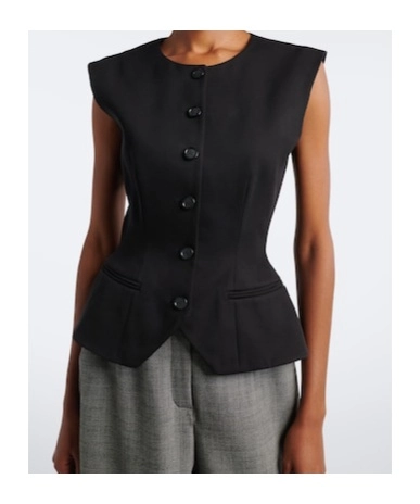 Magda Butrym Silk And Cashmere Vest