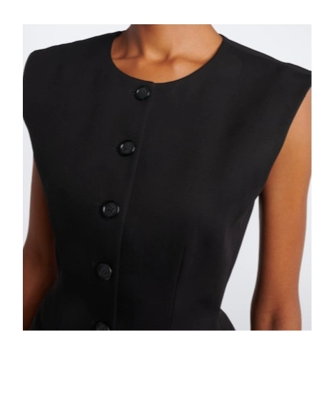 Magda Butrym Silk And Cashmere Vest