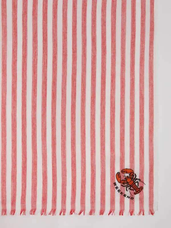 Max Mara Striped Shawl