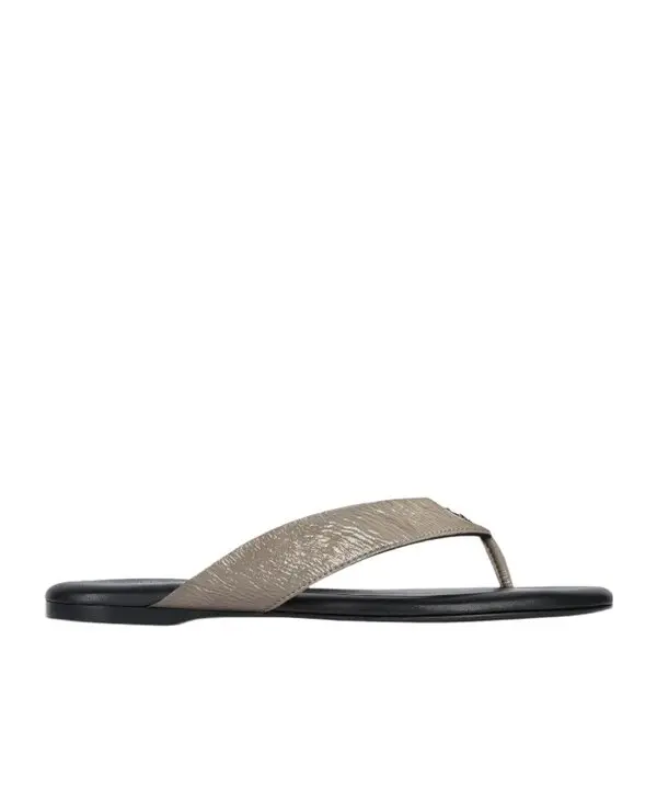 COURREGES Logo-detail Flat Sandals