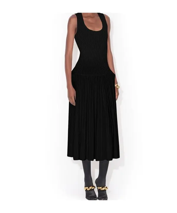 Alaïa Wool Crinoline Dress