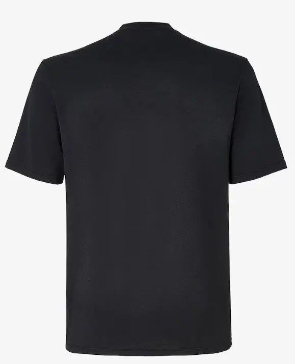 Fendi Logo Printed Crewneck T-shirt - Black
