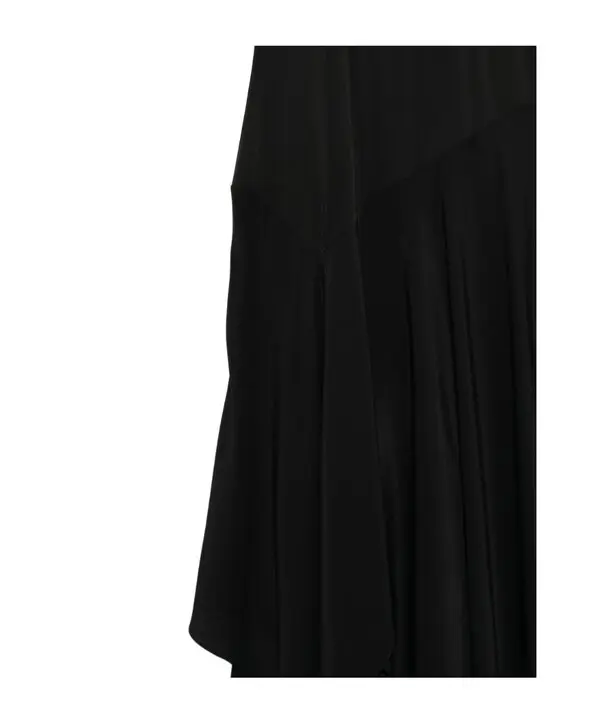 Alexander McQueen Handkerchief Hem Halterneck Midi Dress