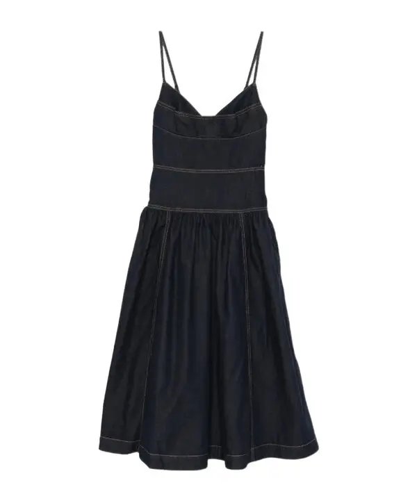 Zimmermann Sleeveless Denim Midi Dress