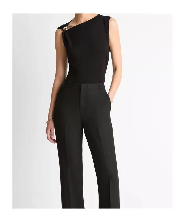 Vince Draped Gathered Blouse